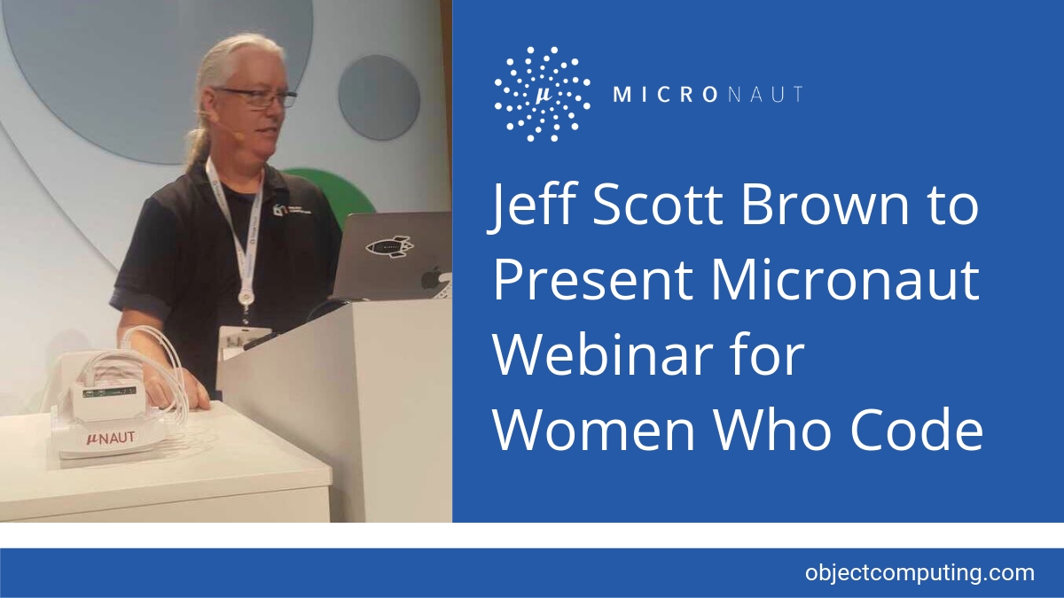 Jeff Scott Brown to Present Webinar for Women Who Code
